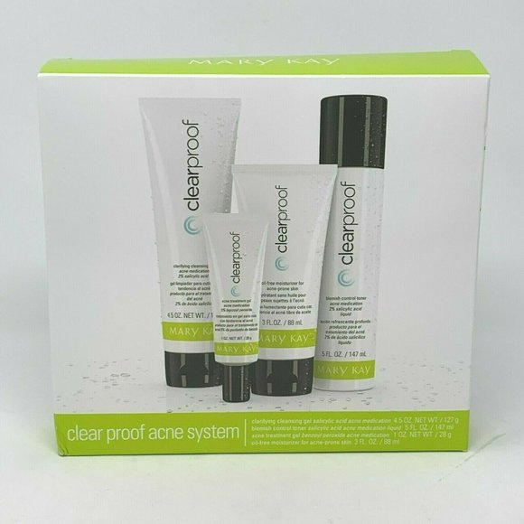 Mary Kay | Skincare | New Mary Kay Clear Proof Acne System Full Size ...